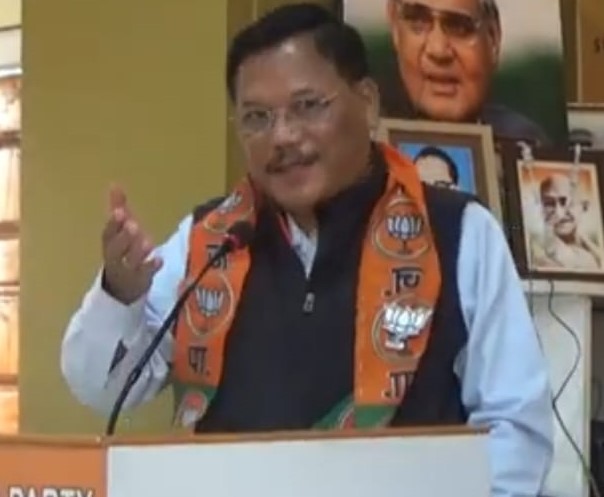 Ha ka jingialang ha ophi ka party pdiang u bah Sanbor ia u Martin M Danggo sha ka BJP | SP News ...